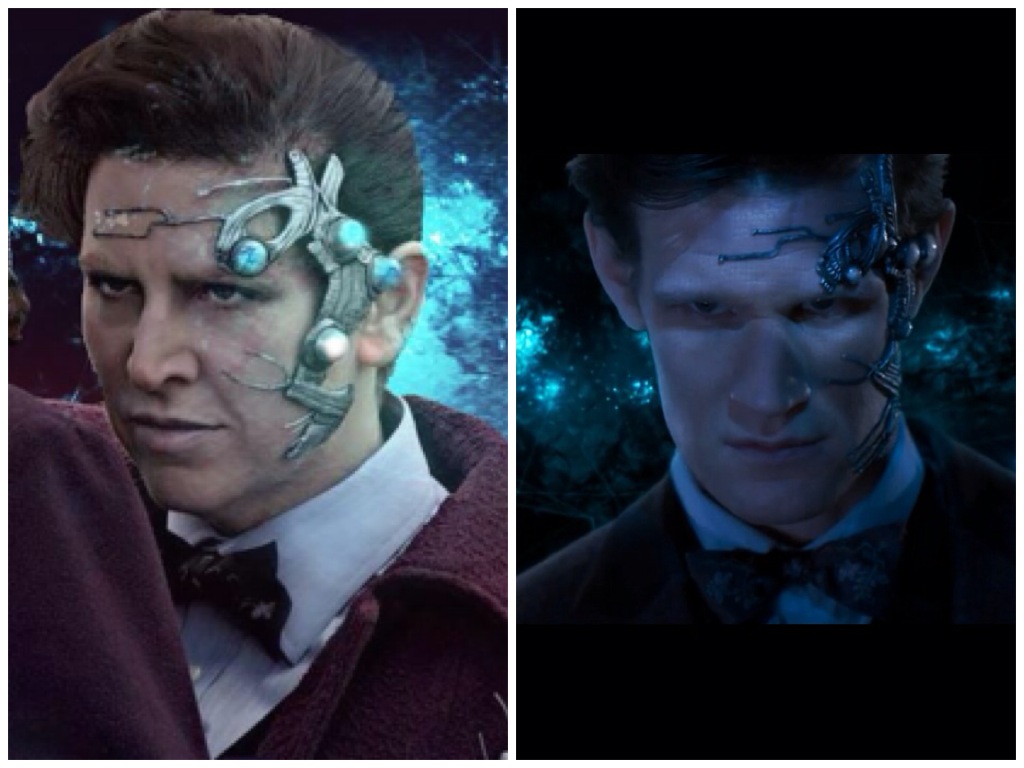 Doctor Who Mr. Clever comparison shot – Communiqués from the Cyberiad